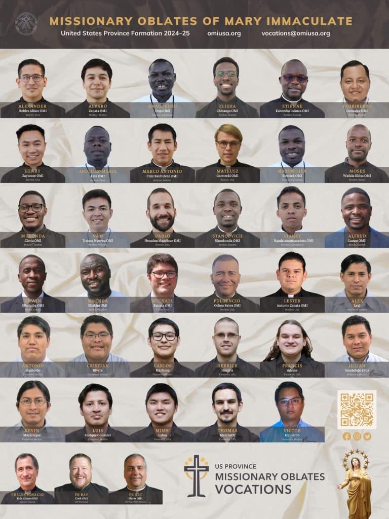 Oblate Vocations - Missionary Oblates Of Mary Immaculate USA